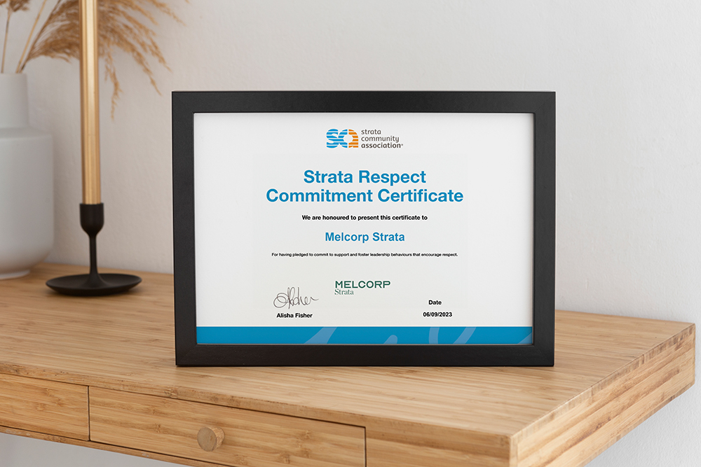 Melcorp Strata has taken the pledge